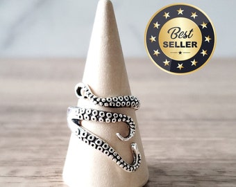 Squid Yarn Tension Ring for Knitting and Crochet, Adjustable Tension ...