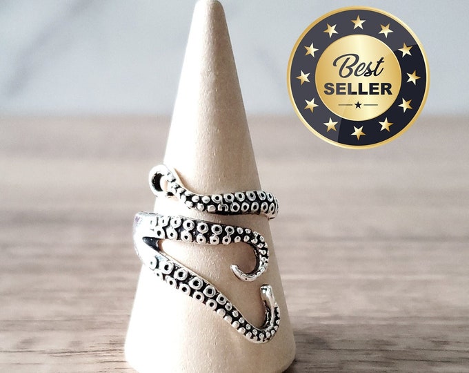 Squid Yarn Tension Ring for Knitting and Crochet, Adjustable Tension ...