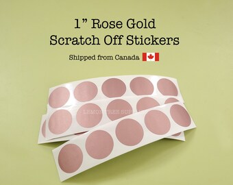 300 Pcs Heart 1 Inch Scratch off Stickers 3 Colors gold - Etsy