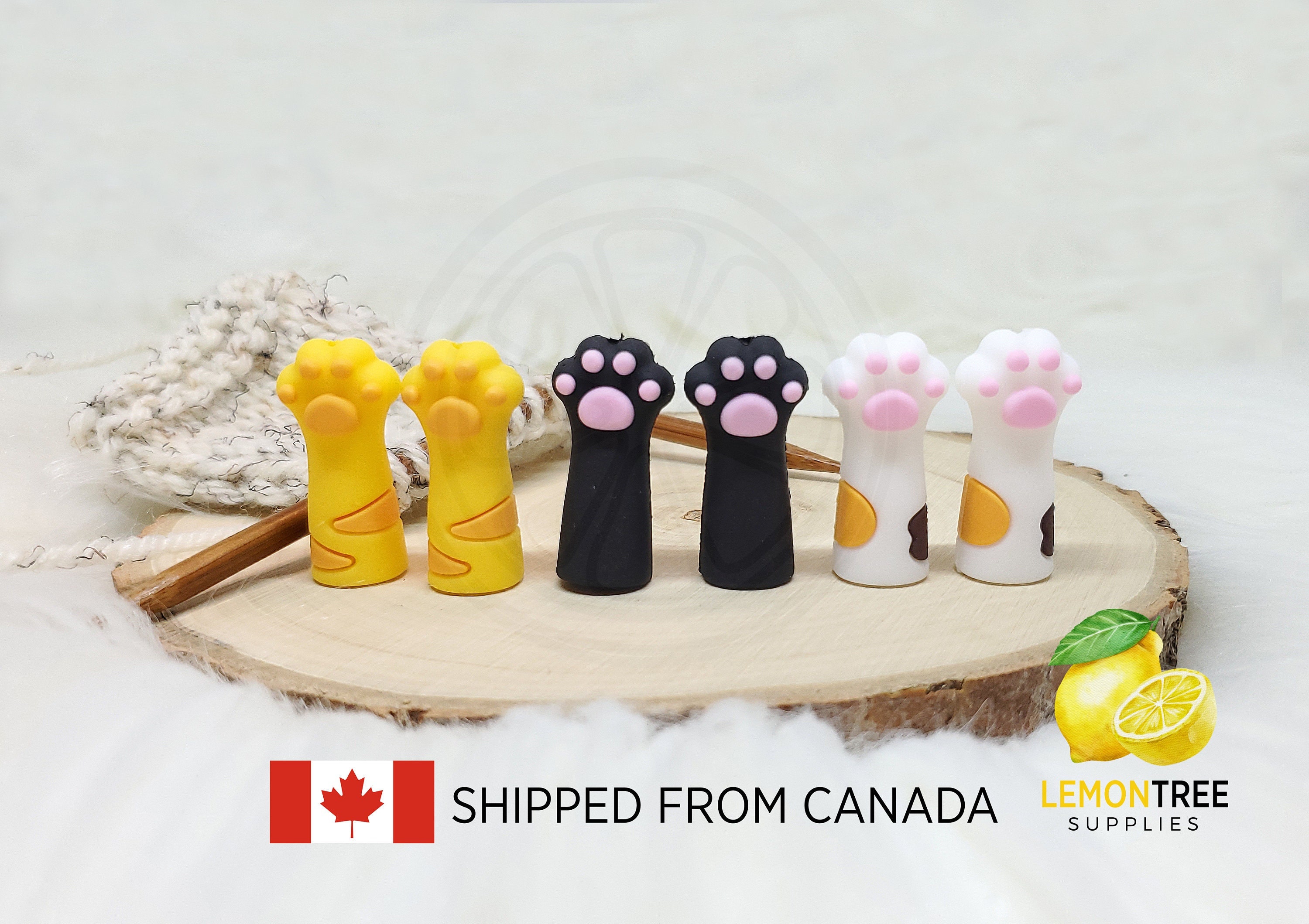 Knitting Needle Stoppers Stitch Stoppers for Knitting Point - Etsy