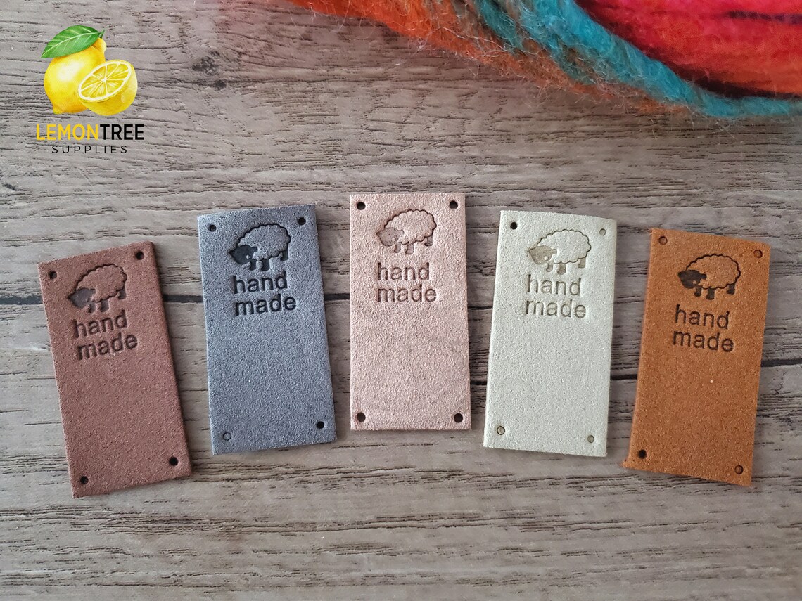 Sheep Handmade Tags, Handmade Labels for Crochet and Knitting, Tags for ...