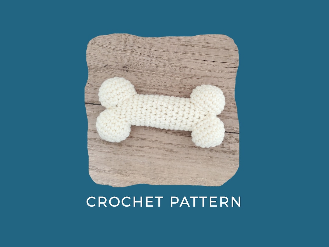 Crochet Dog Bone Amigurumi Pattern - Etsy