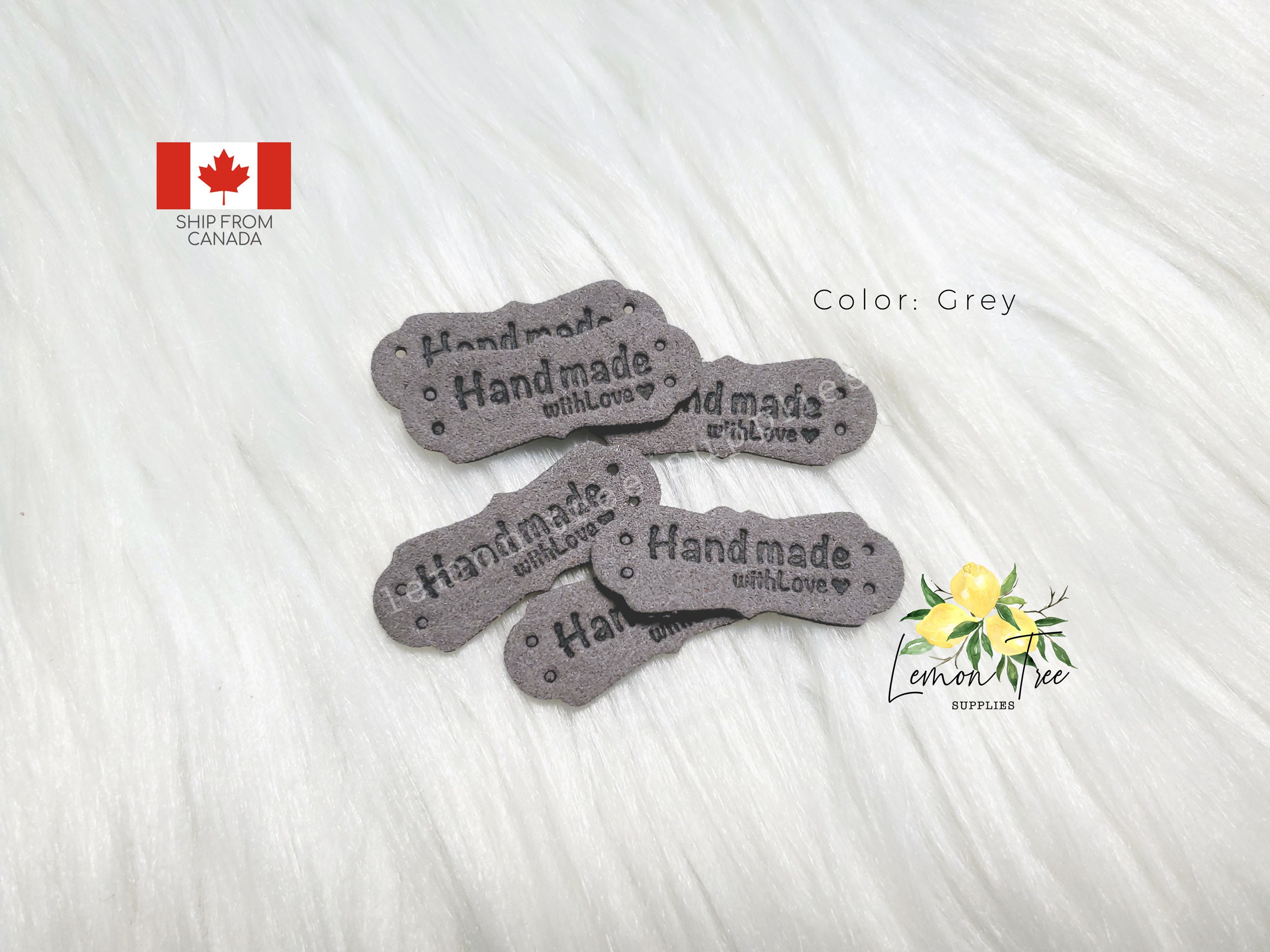 Handmade Tags for Knitting Crochet Sewing Labels Suede Made - Etsy Canada