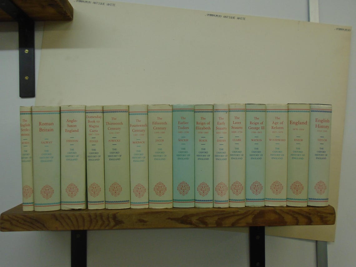 Set of 15 History of England Books Published by OUP - Etsy