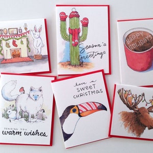 Christmas Hanukkah Holiday Greeting Card Boxed Set 8 Cards 8 Envelopes ...