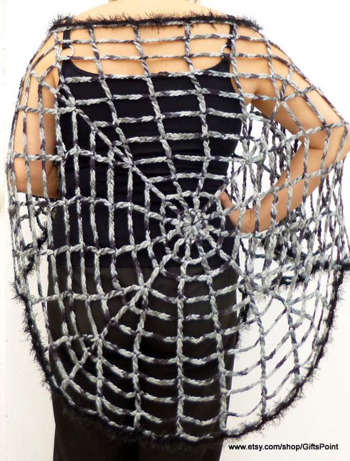 Halloween Pattern PDF Crochet Pattern Easy Crochet Poncho | Etsy