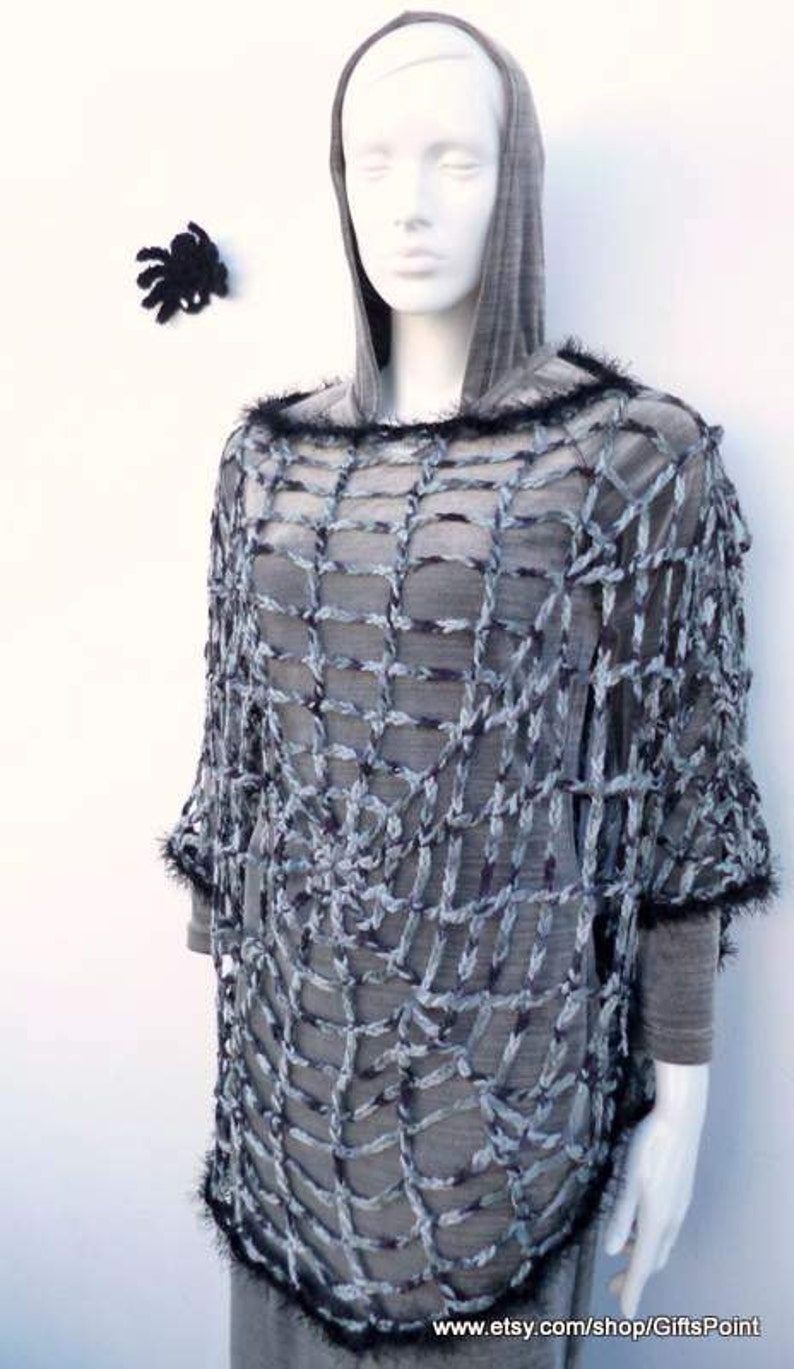 Halloween Pattern PDF Crochet Pattern Easy Crochet Poncho | Etsy