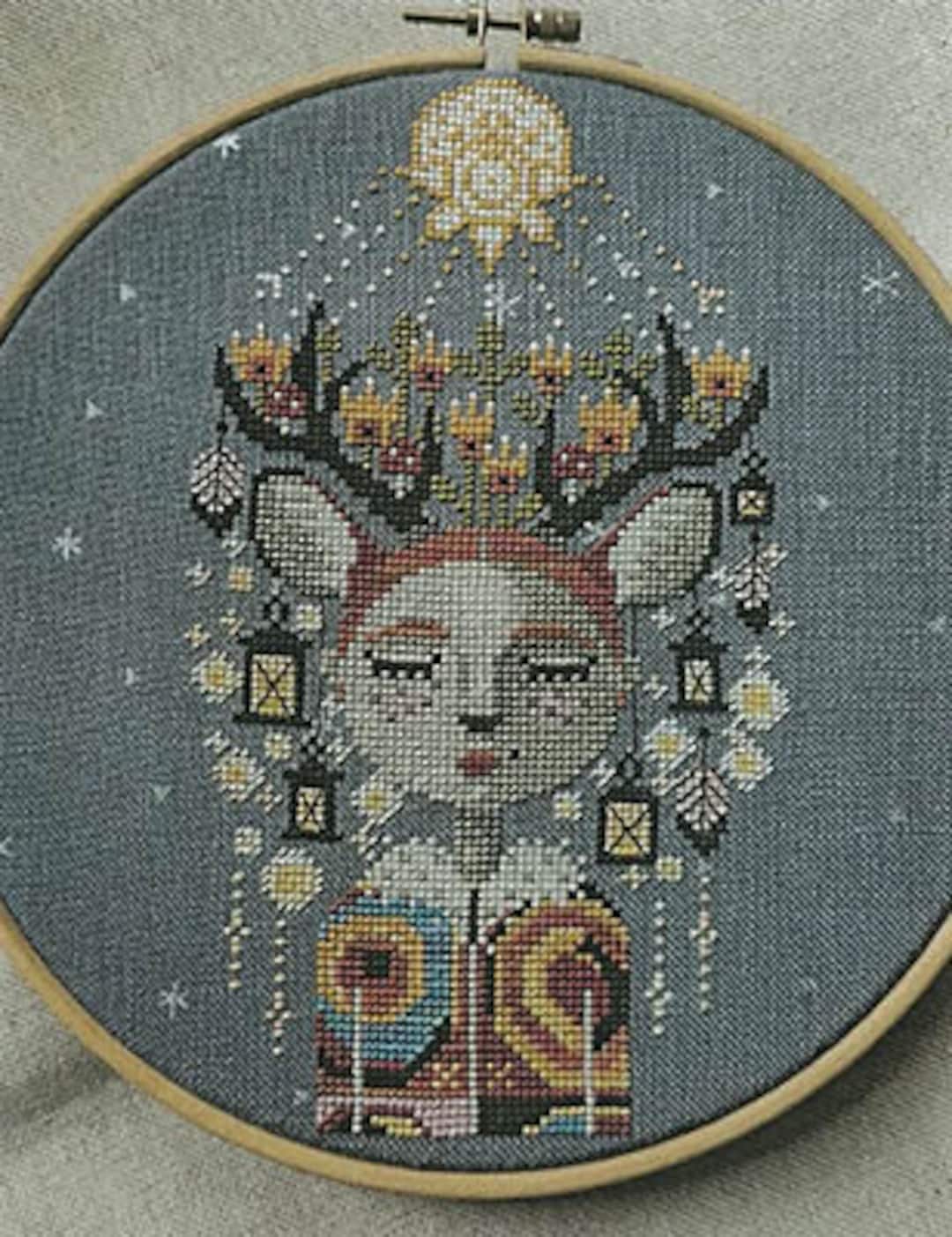 Deer Dreams - Barbara Ana Designs - Cross Stitch Chart - Etsy