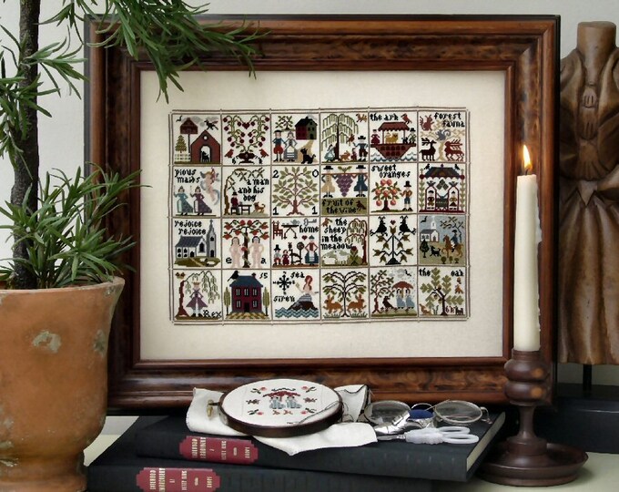 A Sampler Story - Brenda Keyes - Etsy