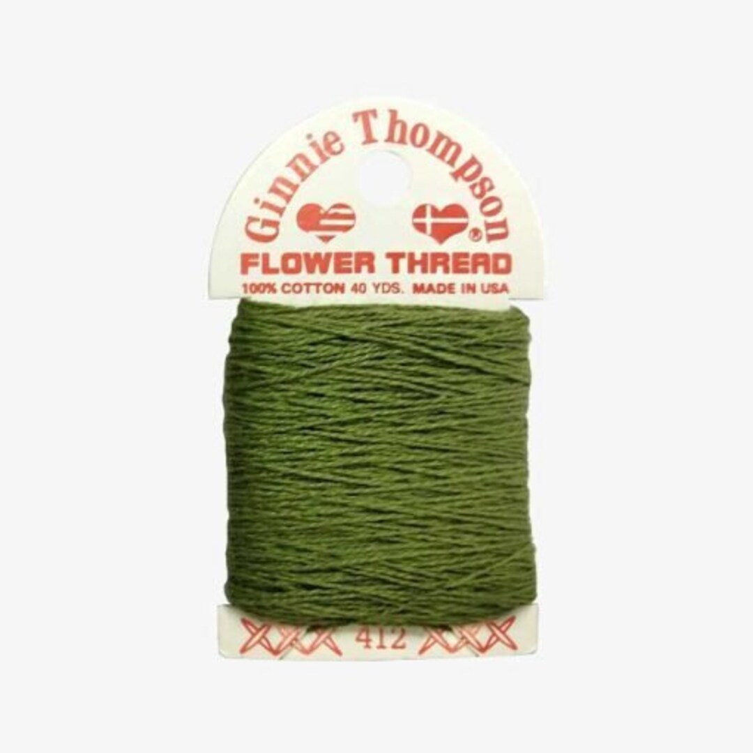 Ginnie Thompson Flower Thread - #412 - Etsy