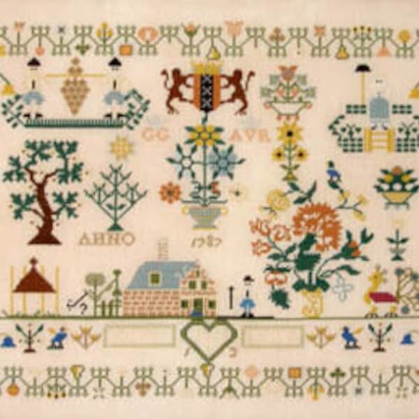 Dutch Sampler - Etsy