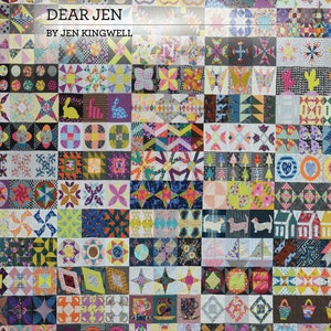 Dear Jen Quilt Pattern by Jen Kingwell - Etsy