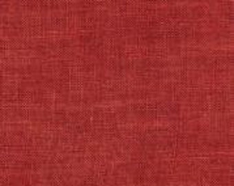 Weeks Dye Works Linen /aztec Red / Cross Stitch Fabric / 32 or 36 Ct ...