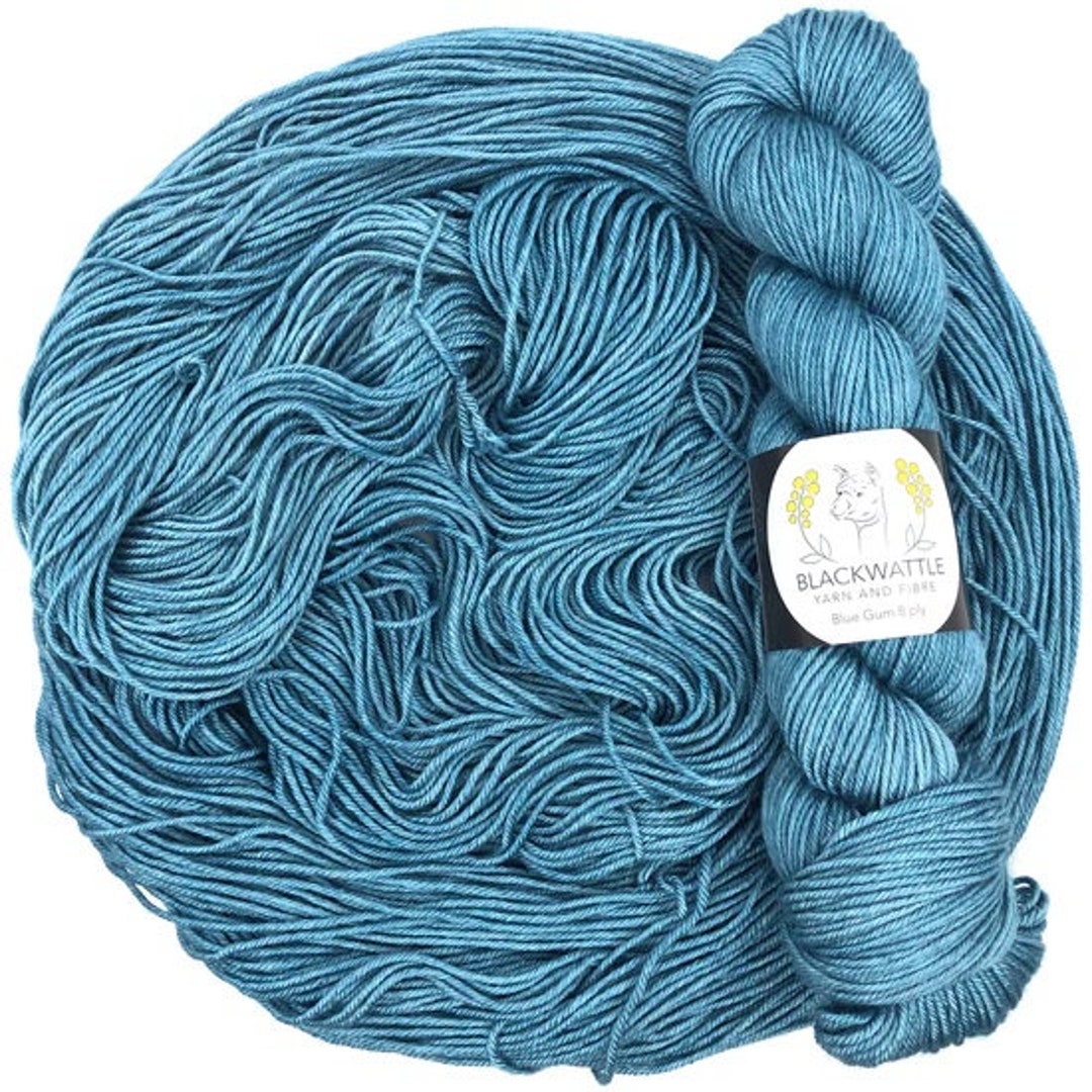Blackwattle Sweet Pea 4 Ply Slate Blue - Etsy