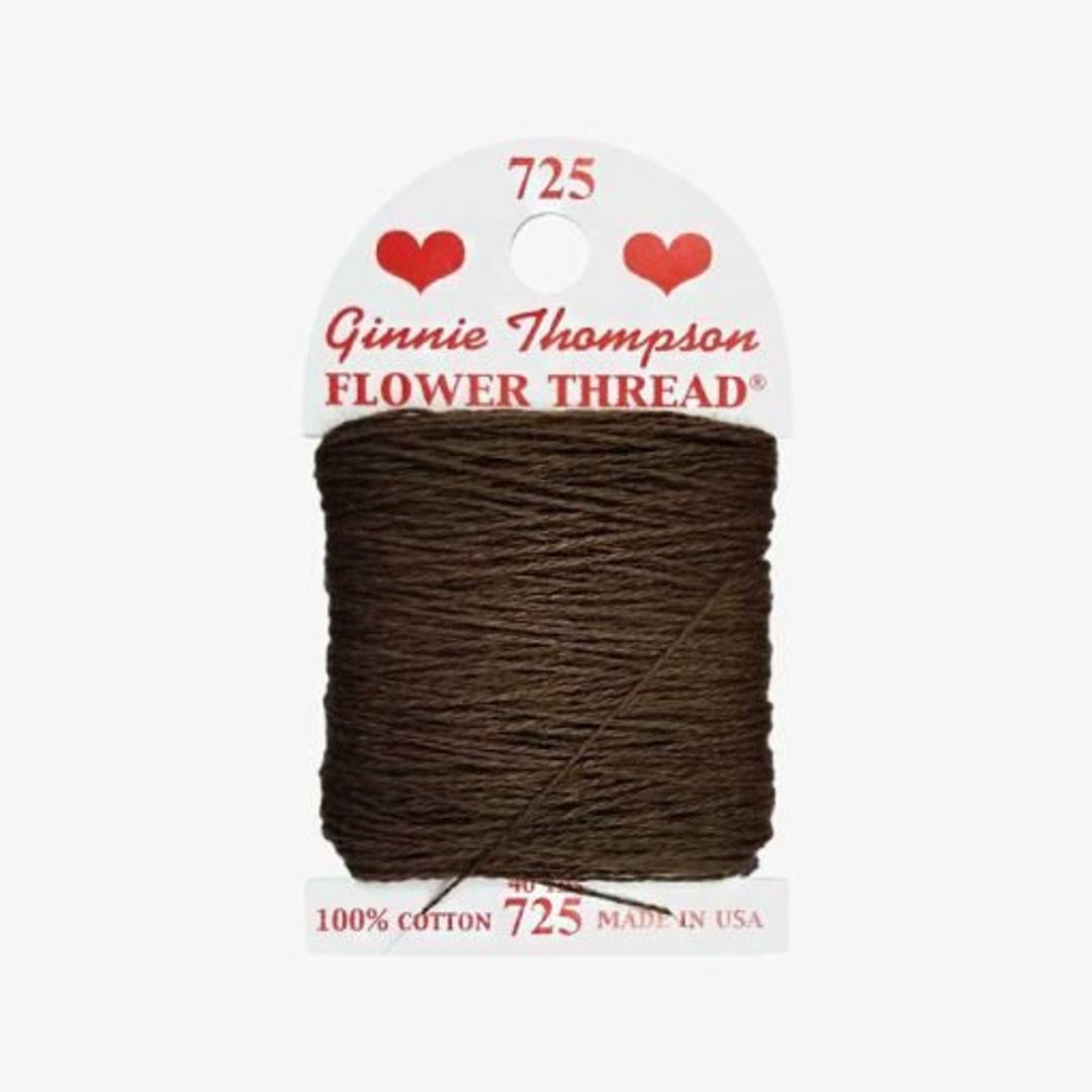 Ginnie Thompson Flower Thread - #725 - Etsy