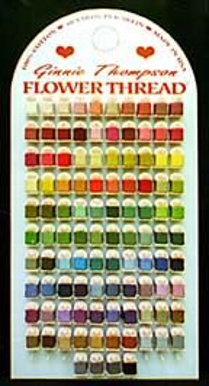 Ginnie Thompson Flower Thread - #300 - Etsy