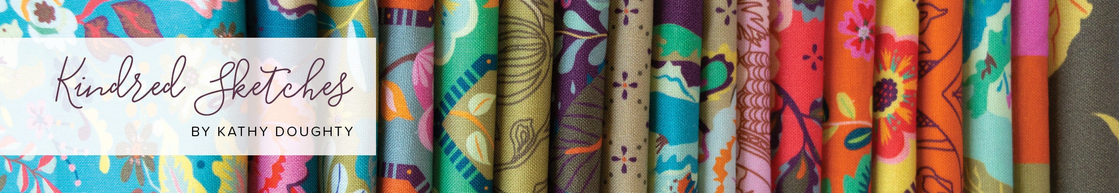 Kindred Sketches by Kathy Doughty 9052840 1/2 Yard - Etsy Australia
