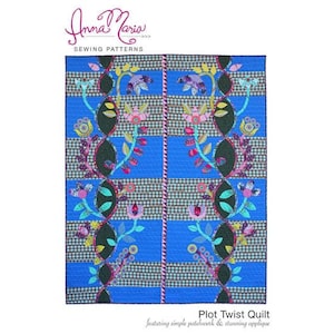 Plot Twist Anna Maria Horner Quilt Pattern | Etsy