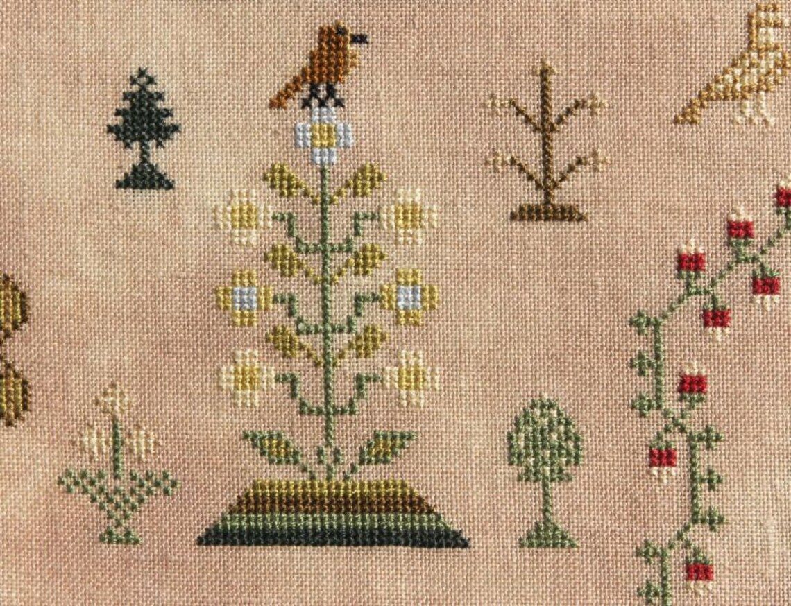Mary Lea 1793 - Hands Across the Sea Samplers - Paper Chart - Etsy