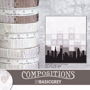 Compositions by Basic Grey - 3045016 - 1/2 Yd - Etsy