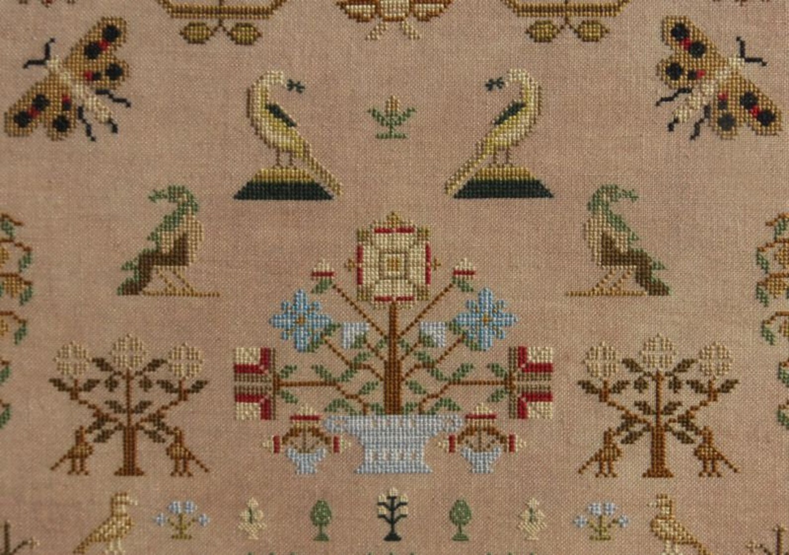 Mary Lea 1793 - Hands Across the Sea Samplers - Paper Chart - Etsy