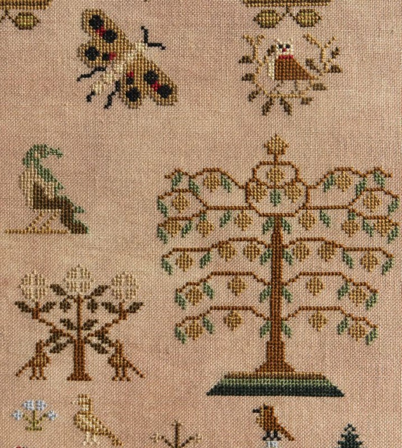 Mary Lea 1793 - Hands Across the Sea Samplers - Paper Chart - Etsy