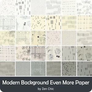 Modern Backgrounds Even More Paper Zen Chic Jelly Roll - Etsy