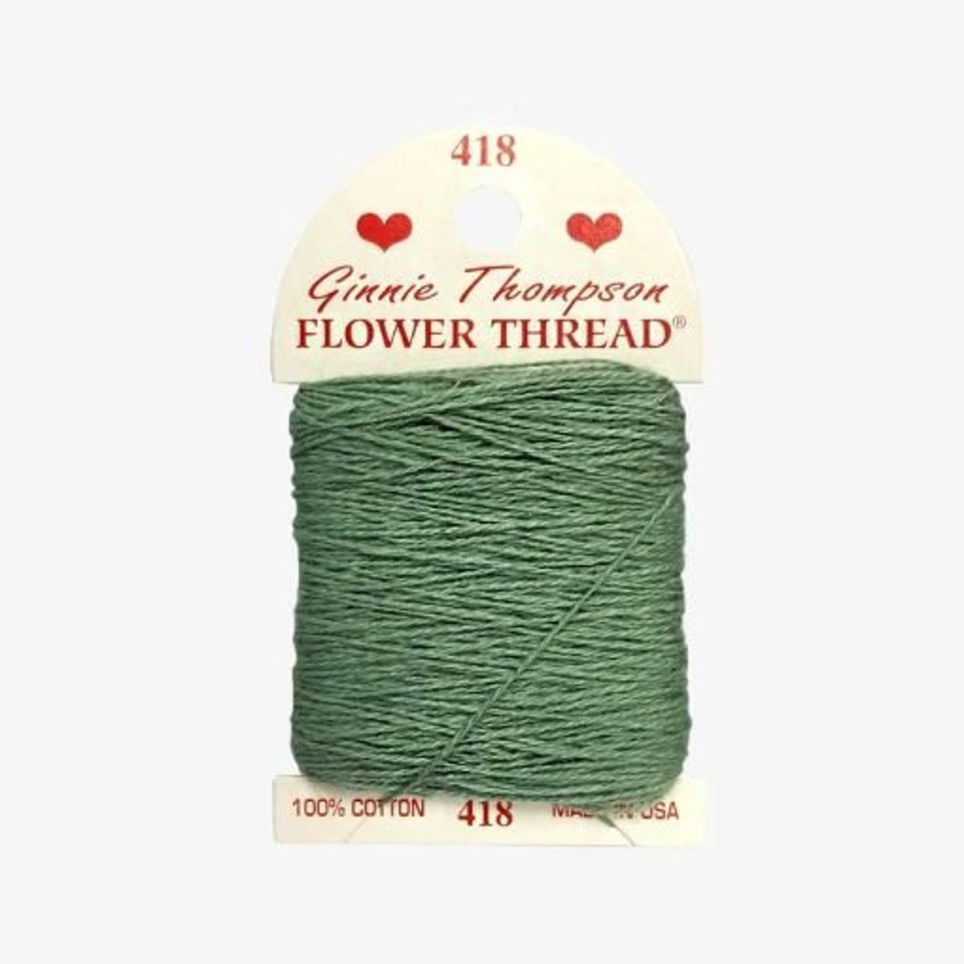Ginnie Thompson Flower Thread - #418 - Etsy