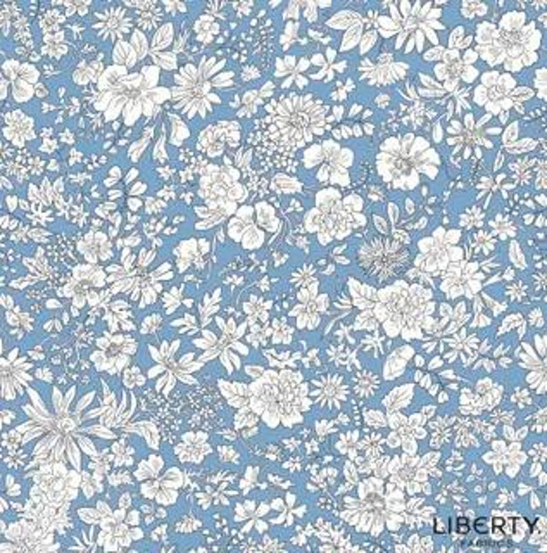 Liberty Emily Belle - Evening Sky 1666414A - 1/2 Yd - Etsy
