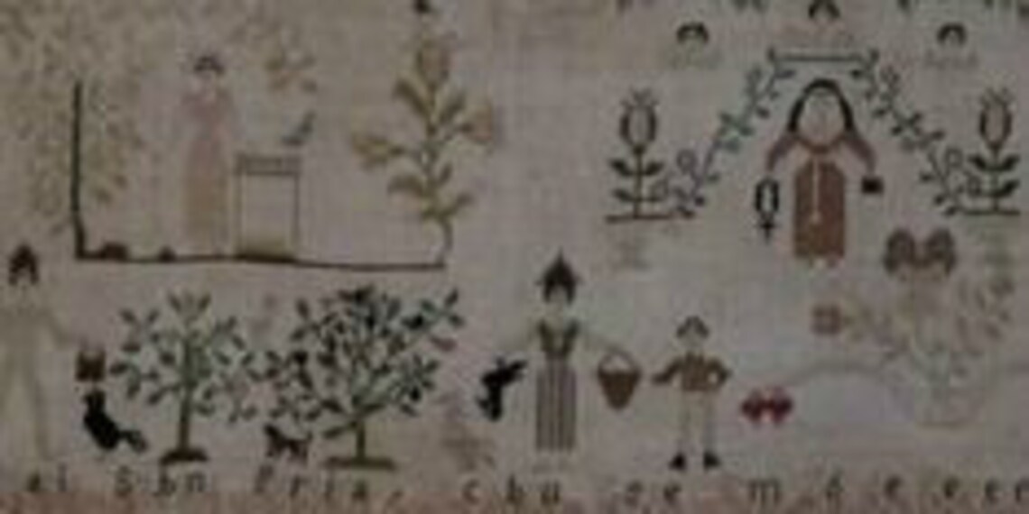 Maria's Sampler 1831 Gigir Chart - Etsy