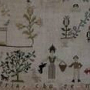 Maria's Sampler 1831 Gigir Chart | Etsy