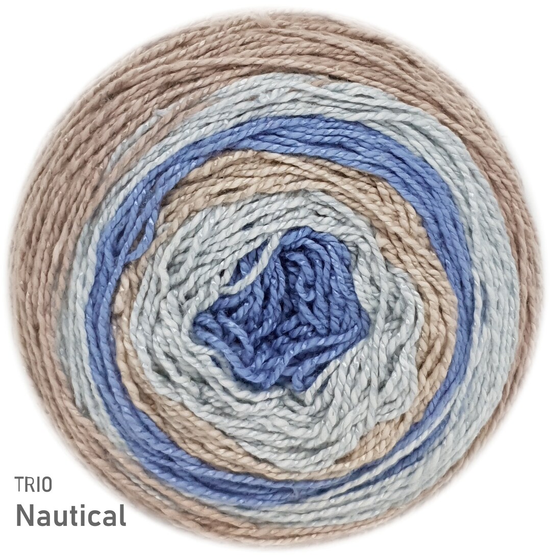 Moya Shimmer Trio Nautical 100% Cotton - Etsy Australia
