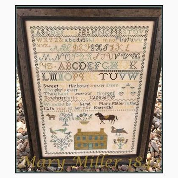 Mary Jane Cross Stitch - Etsy