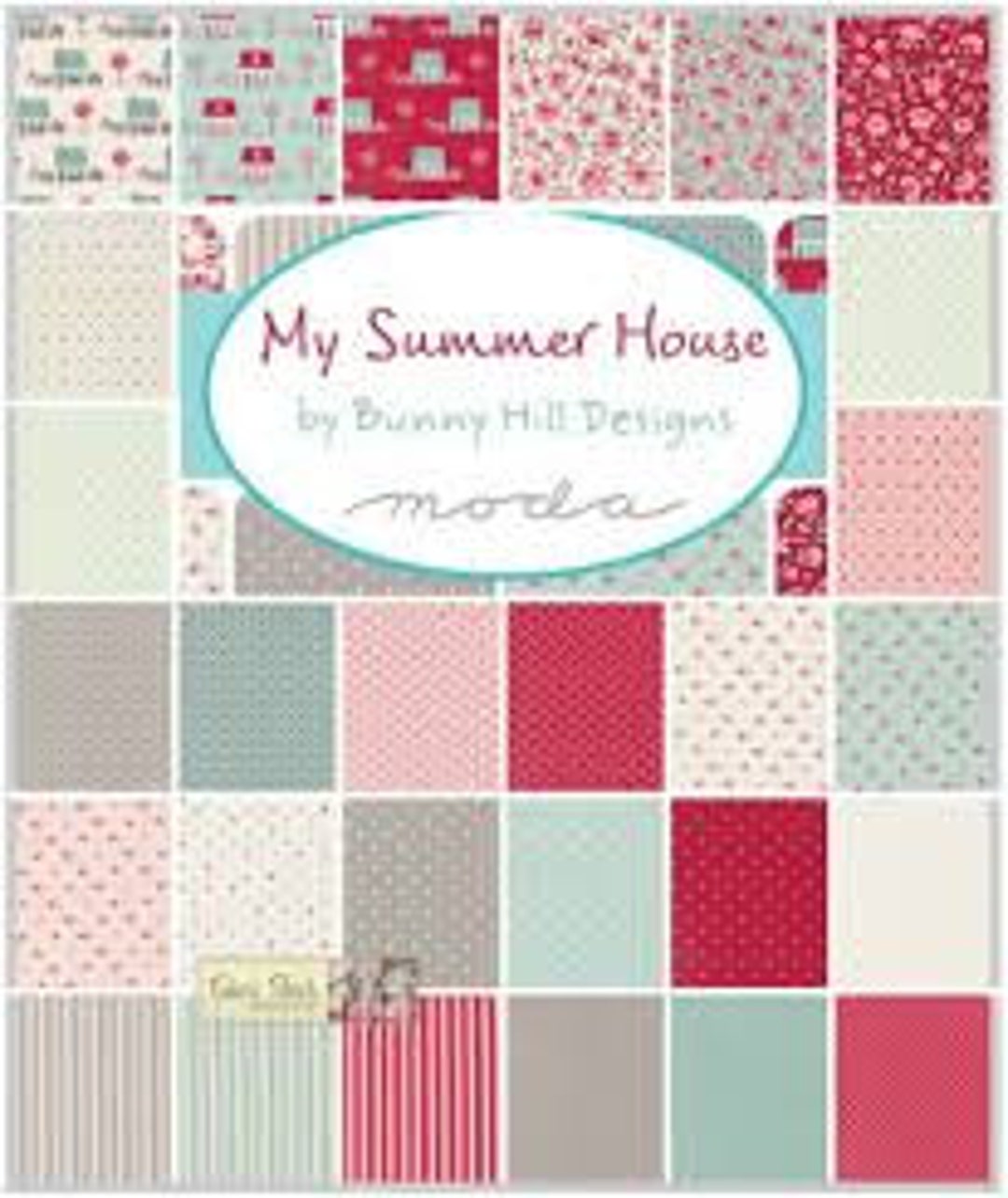 My Summer House - Bunny Hill Designs - Layer Cake - Etsy