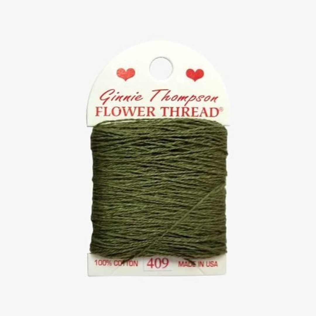 Ginnie Thompson Flower Thread - #409 - Etsy