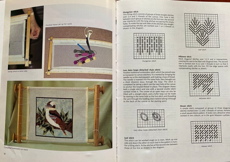 AUSTRALIAN NEEDLEPOINT DESIGNS Jenni Kirkham - Etsy