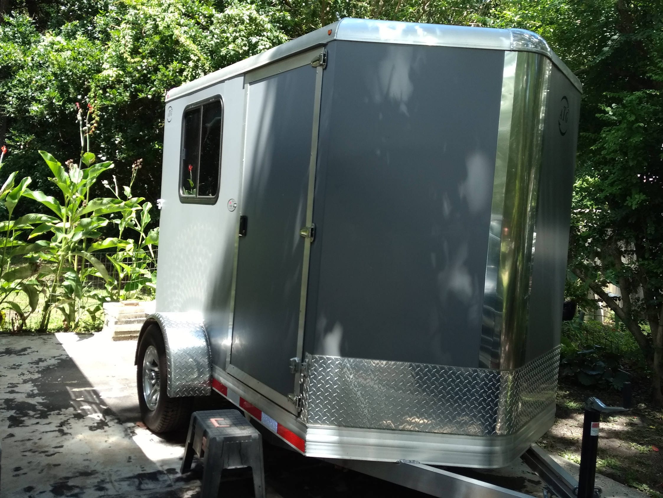 DIY Camper Trailer Plans W. 2 Bunks, Pvt Bath, Stand-up Headroom Etc ...