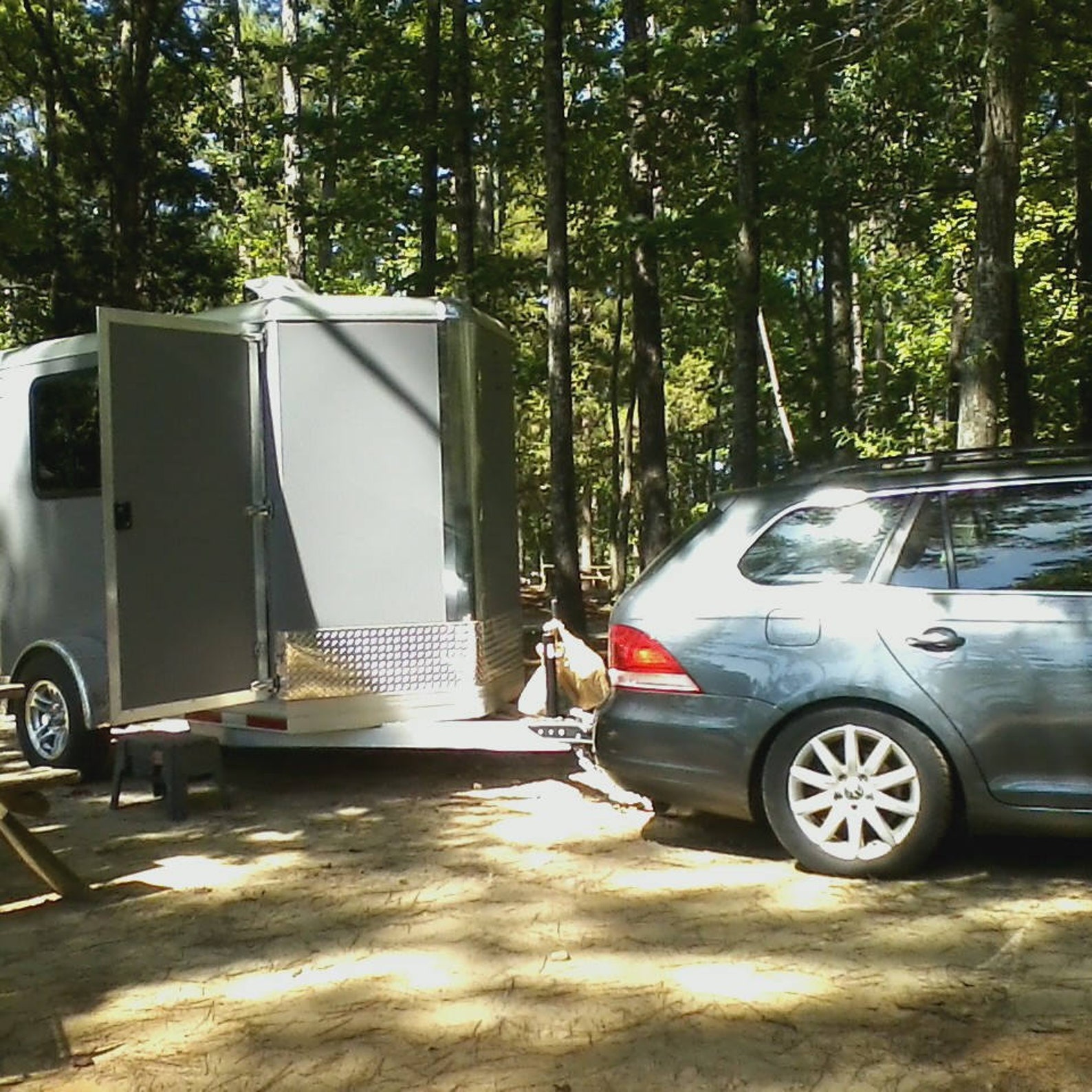 DIY Camper Trailer Plans W. 2 Bunks, Pvt Bath, Stand-up Headroom Etc ...