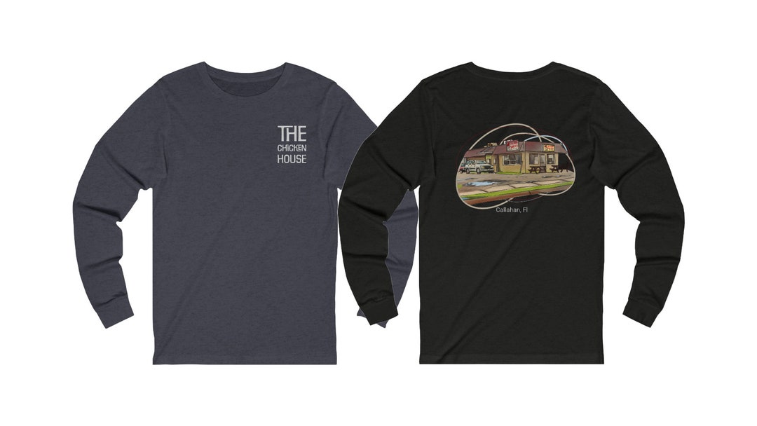 The Callahan Chicken House Jersey Long Sleeve Tee - Etsy