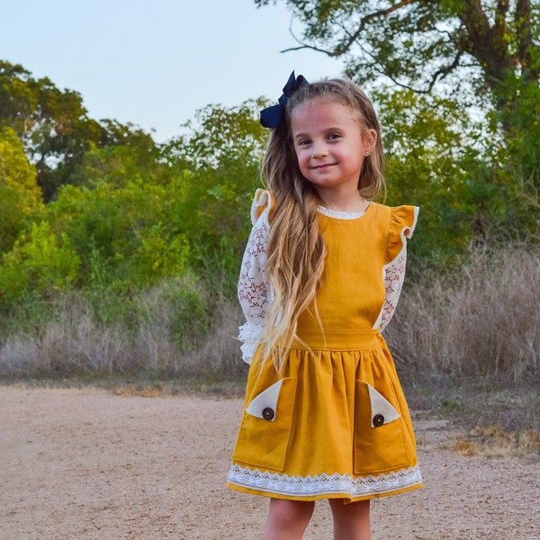 Girls Jumper Dress - Etsy