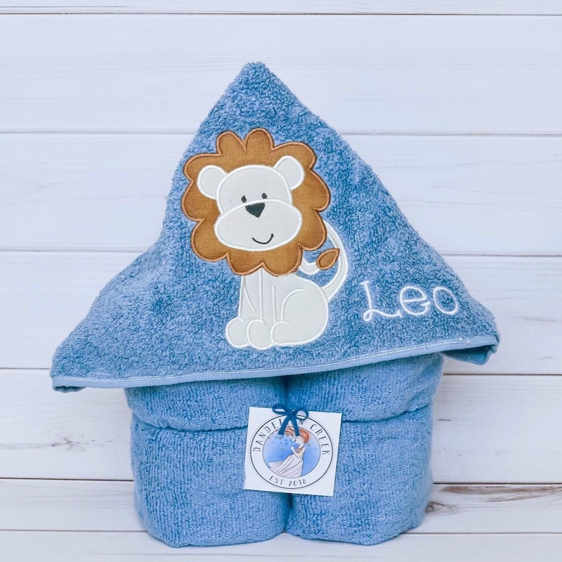Lion Kids Bath Towel - Etsy
