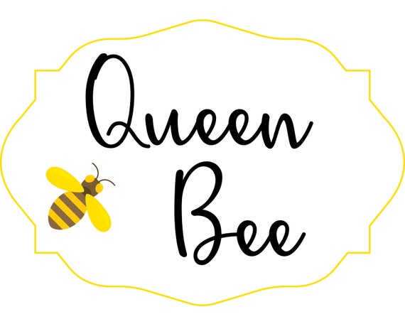 Queen Bee Sign - Etsy