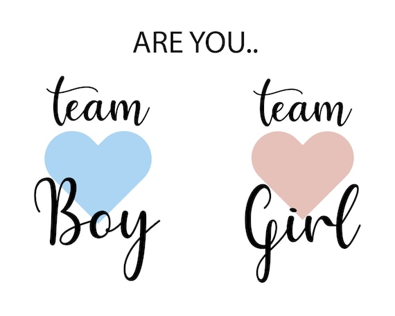 Boy or Girl Printable Sign - Etsy Canada