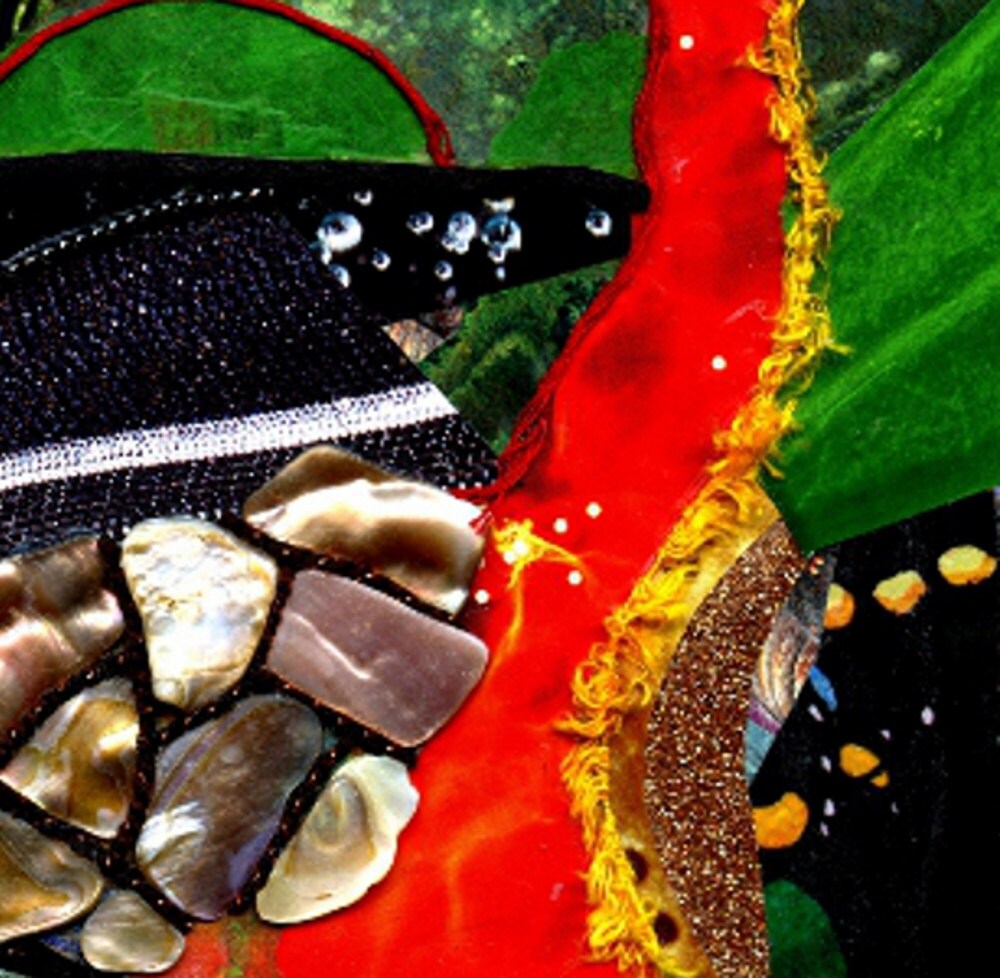 Abstract Prehistoric Design Collage. - Etsy