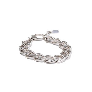 Edgy Chunky Chain Anklet, Silver Cuban Link Anklet, Heavy Adjustable ...