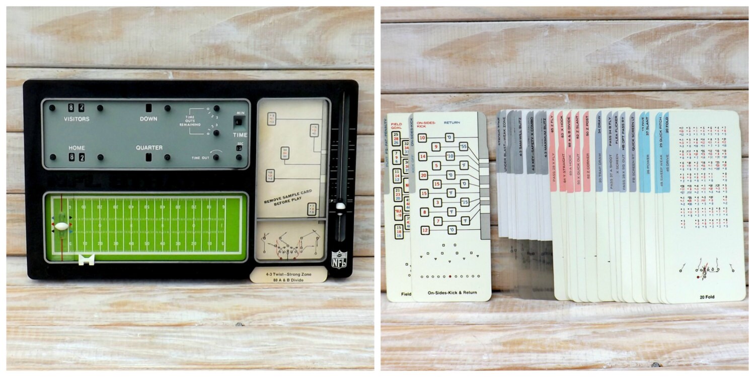 Vintage NFL Strategy Board Game Football Game NFL Strategy | Etsy