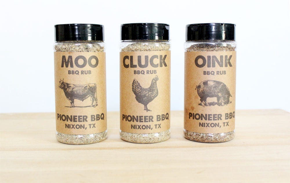Spice Rub, BBQ Rub, Gift for Dad, Gift for Him, Love to Grill, Meat ...