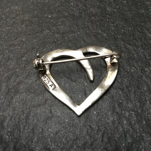Heart Pin, Marcasite, Sterling Silver, Vintage Wedding - Etsy