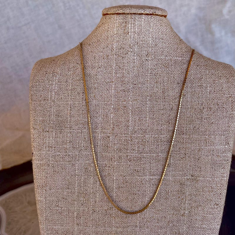 Mirror Gold Chain - Etsy