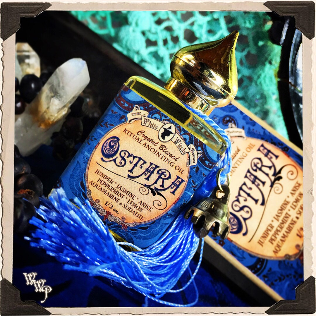 OSTARA OIL Alchemy Ritual Blend Blessed With Aquamarine, Sodalite ...